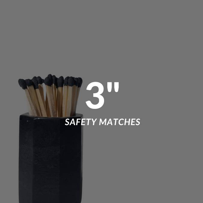 3" SAFETY MATCHES – BulkMatchesUSA